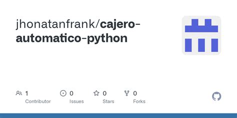 Github Jhonatanfrankcajero Automatico Python
