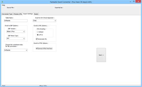 Fantastic Excel Converter Download Softpedia