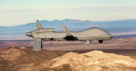 Soldier Controls Mq 1c Gray Eagle Drone Via Tablet In Latest Ga Asi