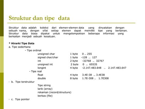 1 Algoritma Struktur Data Dan Pemrograman Terstruktur PPT
