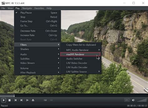 MPC BE MadVR Video Renderer