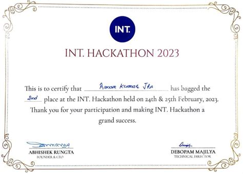 Aman Kumar Jha On Linkedin Coding Team Future Teamwork Hackathon