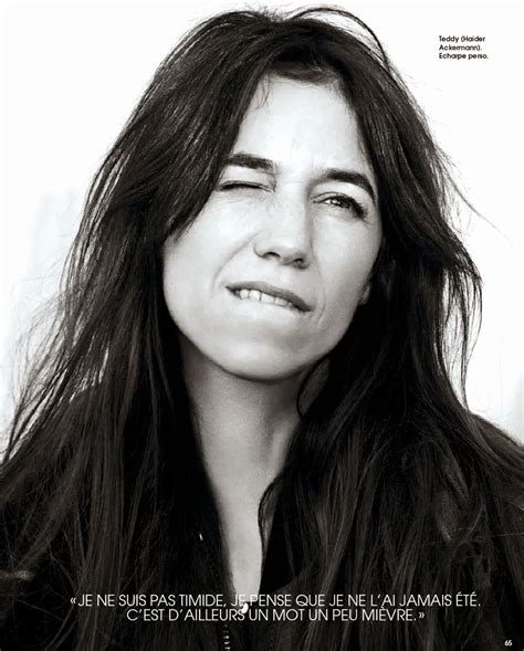 Charlotte Gainsbourg Marie Claire France Magazine Photoshoot February 2014 By Driu Crilly