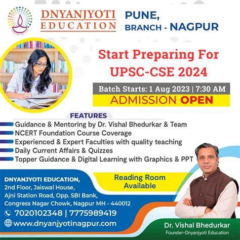 Best Upsc Classes In Nagpur Ias Dnyanjyotinagpur
