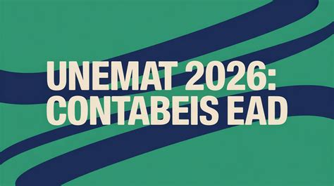 Ciências Contábeis Ead Universidade Estadual Abre Inscrições Para