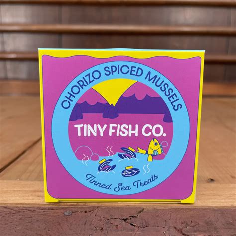 Tiny Fish Co Chorizo Spiced Mussels Brandywine Fisheries