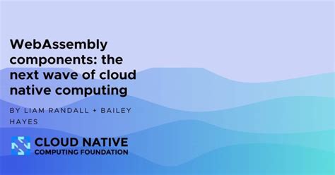 Webassembly Components The Next Wave Of Cloud Native Computing Saeed