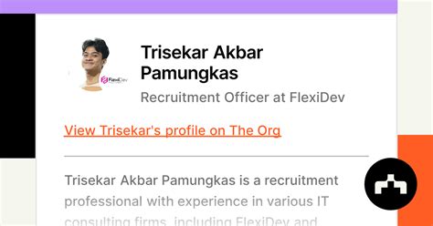 Trisekar Akbar Pamungkas Recruitment Officer At Flexidev The Org
