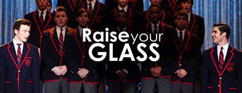 Glee Fan Love Listen Raise Your Glass By The Warblers
