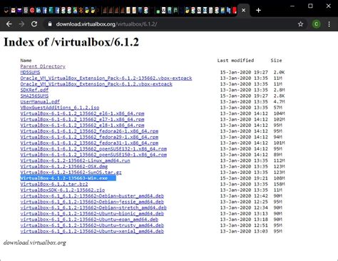 Virtualbox 612 Upgrade On Windows Host Super User