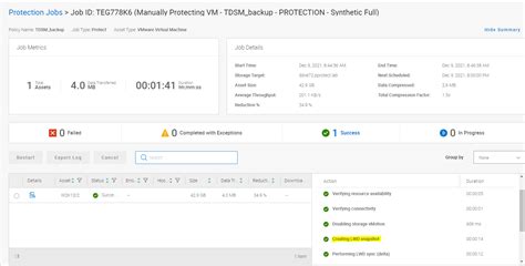 powerprotect ppdm vm how to identify if the vm backups are using tsdm