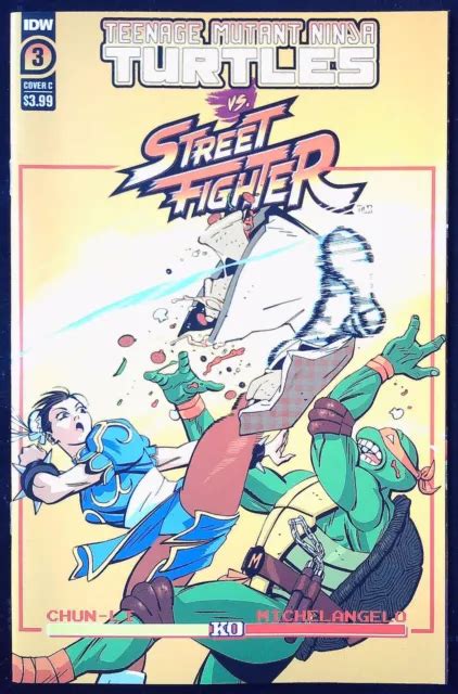 Teenage Mutant Ninja Turtles Vs Street Fighter 2023 3 Cover C