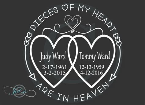 In Loving Memory Of Dad Car Decals At James Loch Blog