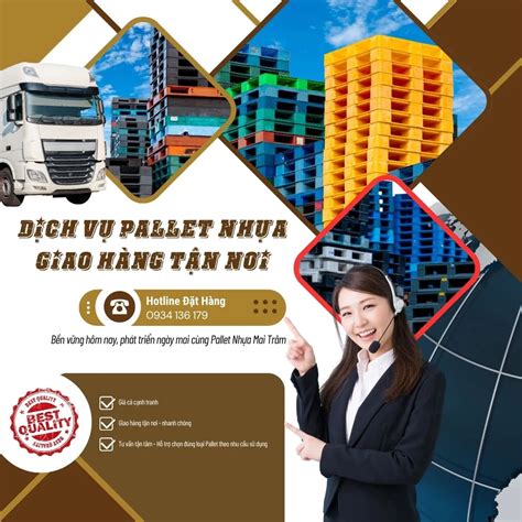 Pallet Nhựa Giao Hàng Tận Nơi Dịch Vụ Nhanh Chóng