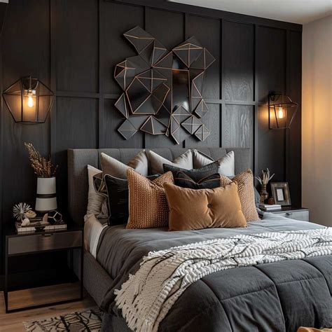 Black Accent Wall Master Bedroom Looks That Stop Looking Like A Rental