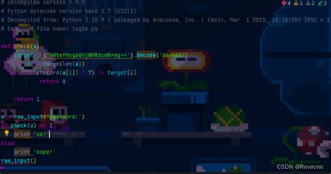 Python逆向之实战分析python Uncompyle6 Csdn博客