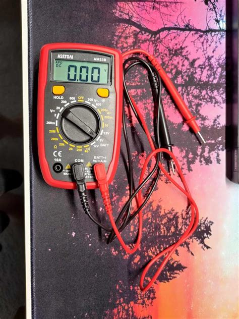 Astroai Digital Multimeter Tester 2000 Counts Am33b With Dc Ac Voltmeter And Ohm Volt Amp Meter