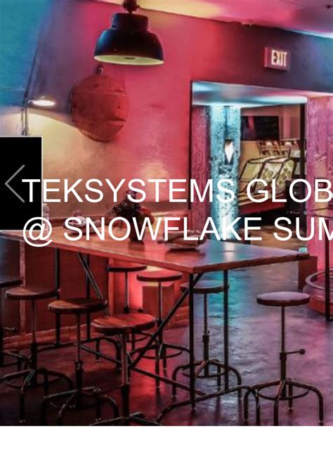 Teksystems Global Services Happy Hour Snowflake Summit 2024