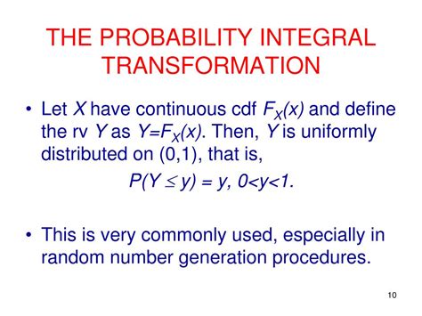 Ppt Transformation Of Function Of A Random Variable Powerpoint Presentation Id 4659883