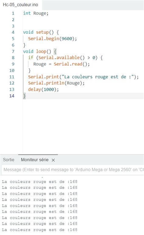 Gestion d un éclairage LED a l aide d une application Français Arduino Forum
