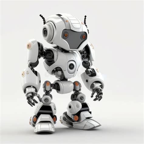 Adorable Mini Robot Stock Illustration Illustration Of Mini 273178006