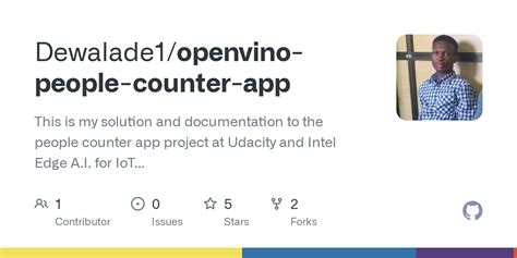 Github Dewalade Openvino People Counter App This Is My Solution And Documentation To The