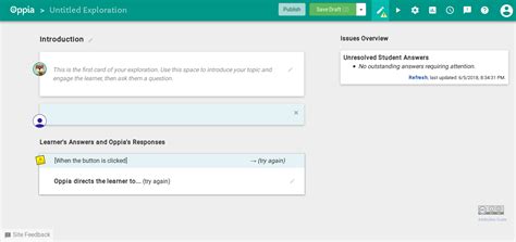 Continue Button Preview Missing In Exploration Editor · Issue 5039
