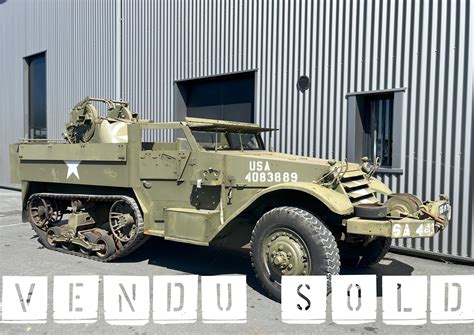 International M14 Half Track Sold Military Classic Vehicles