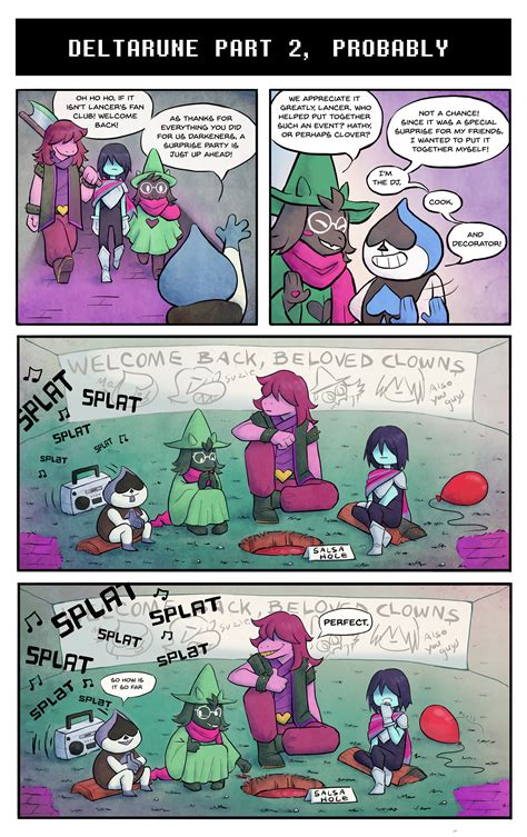 Lancer Deltarune Susie Deltarune Ralsei Ralsei Ralsei