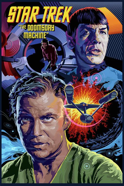 Star Trek Doomsday Machine Digital Art By Garth Glazier Fine Art America