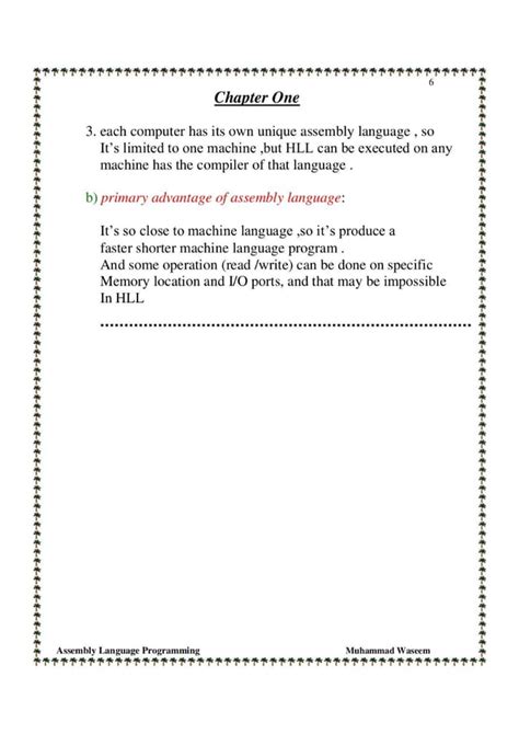 Solution Manual Of Assembly Language Programming And Organization Of