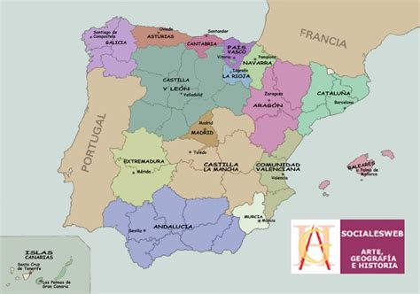 Pz C Mapa De España