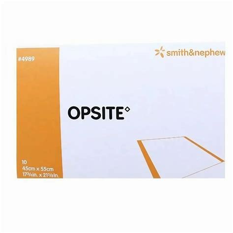 45cm X 55cm Smith Nephew Opsite Incise Dressing Packaging Type Box At