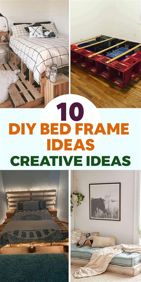 Diy Bed Frame Ideas Diy Bed Frames Ideas Creative Bed Frame Ideas