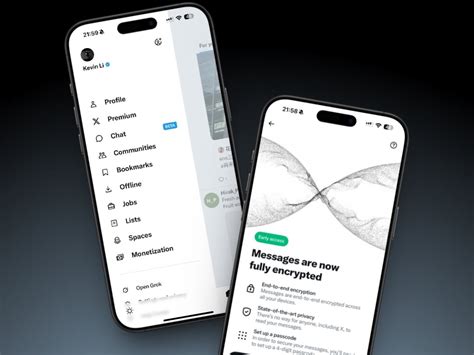 В X появился Xchat Это полноценный мессенджер внутри бывшего Twitter