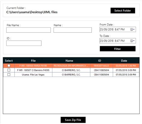 Winforms How To Create The Zip File From The Selected Rows Of Datagridview In C Stack Overflow