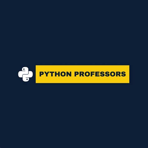 Python Professors Youtube
