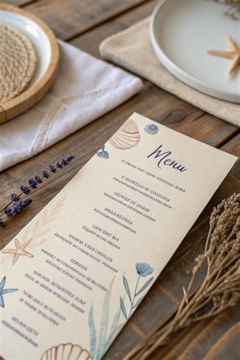 17 Creative Paper Menu Ideas For Your Next Event Diy Sprout