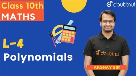 Polynomials Euclid Division Algorithm Of Polynomials Class 10 Ncert