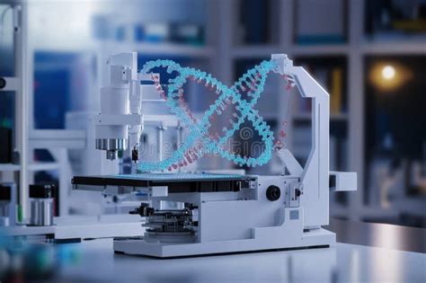Advanced Laboratory Setup Showcasing Dna Analysis In A Modern Research