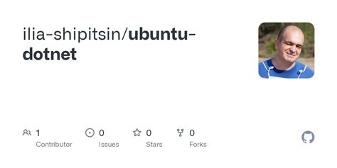 github ilia shipitsin ubuntu dotnet