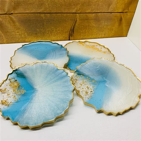 How To Make Resin Tea Coaster At Savannah Eades Blog