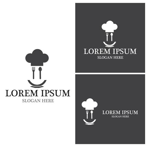 Chef Logo Vector Template Illustration 15448740 Vector Art At Vecteezy