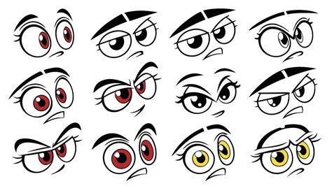 Black Eye Cartoon Vector Art Icons And Graphics For Free Download