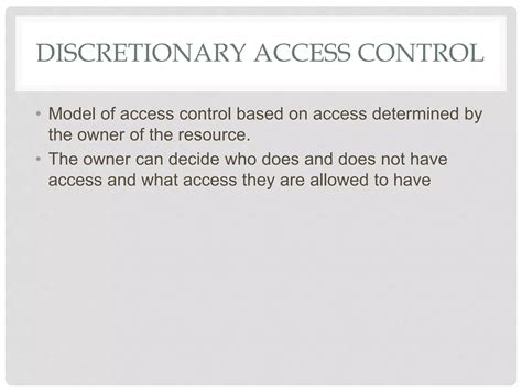 Data Security Authorization And Access Control Pptx