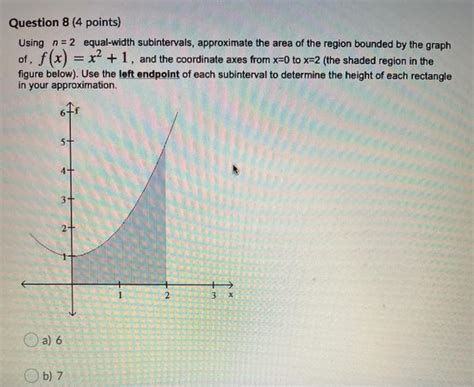 Solved Question 8 4 Points Using N2 Equal Width