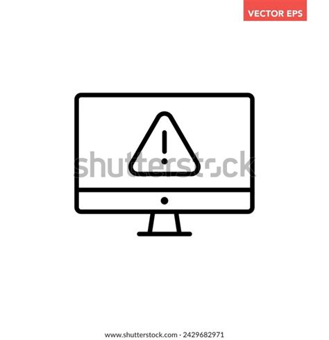 Pc Error Icon Photos Images And Pictures Shutterstock