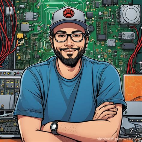 Electronic Engineer Pcb Designer Profile Photo Stable Diffusion Online