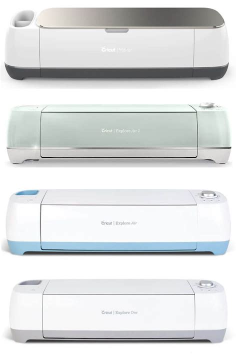 What Are The Cricut Machine Differences Artofit