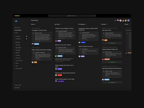 Minimal Kanban Board By Jeremy Blaze For Never Before Seen On Dribbble
